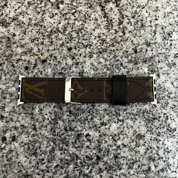 Louis Vuitton | Accessories | Upcycled Louis Vuitton Apple Watch Band ...